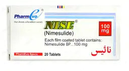Nise Tablets 100Mg (1 Box = 2 Strips) (1 Strip = 10 Tablets) – Taabib.com