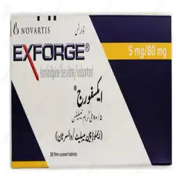 Exforge Tablets 5Mg/80Mg (1 Strip = 14 Tablets) – Taabib.com