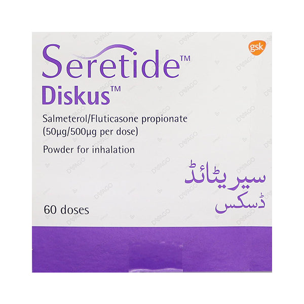 Seretide Diskus Inhaler 50/500Mcg – Taabib.com