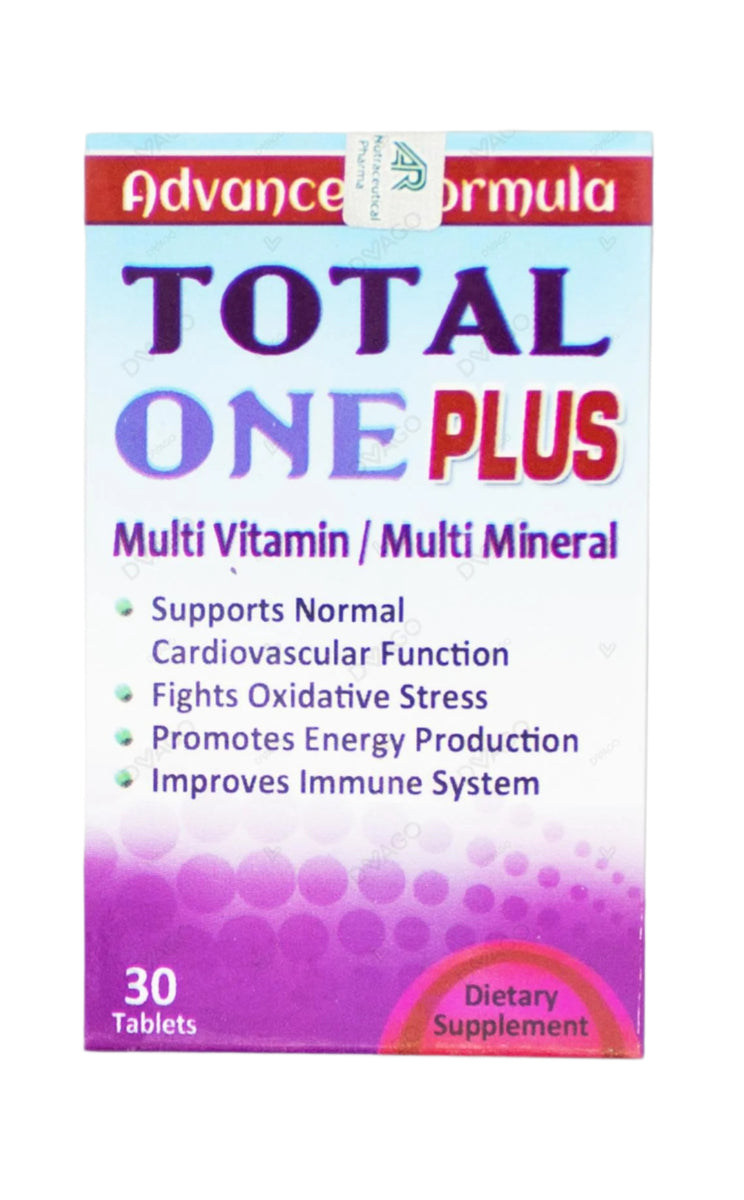 Total One Plus Tablets (1 Bottle = 30 Tablets) – Taabib.com