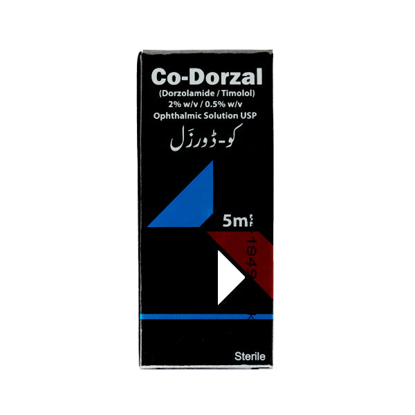 Co-Dorzal Eye Drops 5Ml – Taabib.com