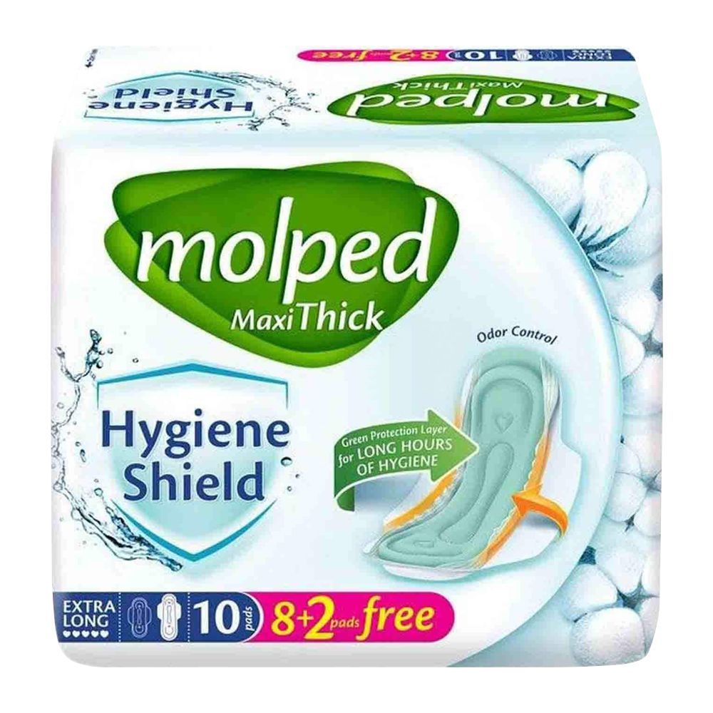 Molped Maxi Thick Sanitary Pads Extra Long 8Pcs – Taabib.com