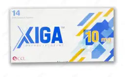 Xiga Tablets 10Mg (1 Strip = 7 Tablets) – Taabib.com