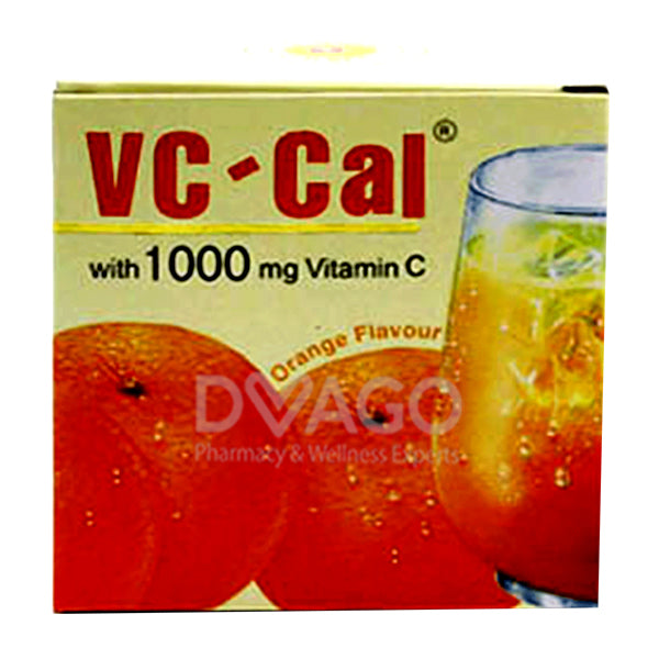 Vc-Cal Powder Orange Flavour Sachets (1 Box = 10 Sachets) – Taabib.com