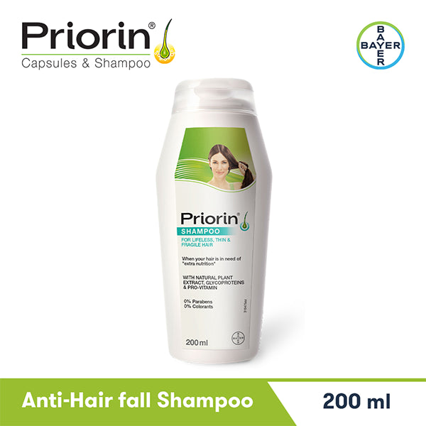 Priorin Herbal Extracts Anti Hair Fall Shampoo 200Ml – Taabib.com