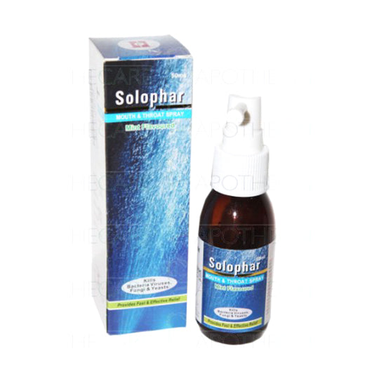Solophar Mouth & Throat Spray 50Ml – Taabib.com