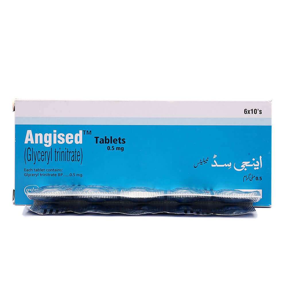 Angised Tablets 0.5Mg (1 Strip = 10 Tablets) – Taabib.com