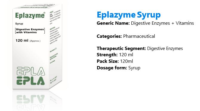 Eplazyme Syrup 120Ml – Taabib.com