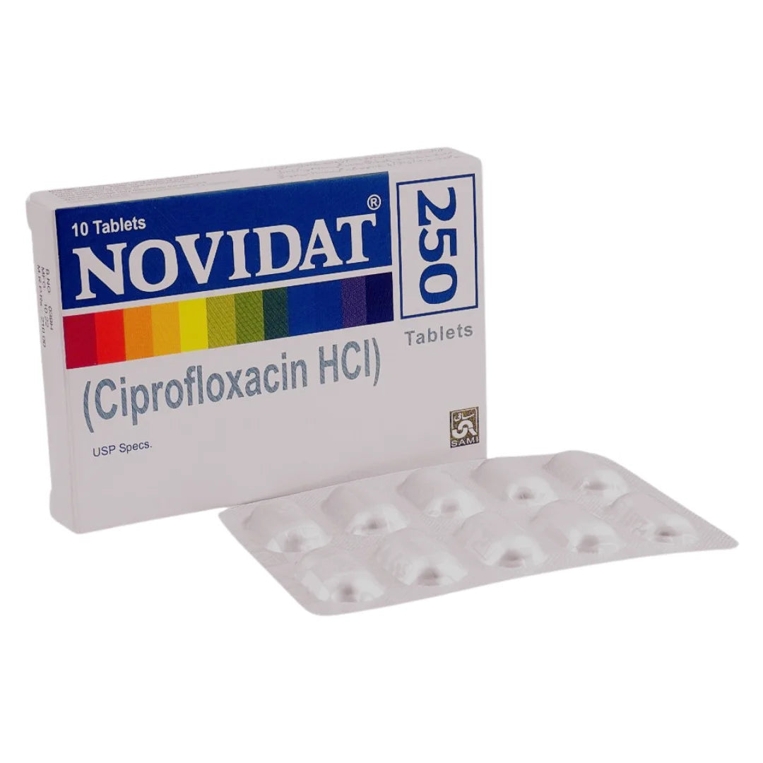Novidat Tablets 250Mg (1 Box = 1 Strip)(1 Strip = 10 Tablets) – Taabib.com
