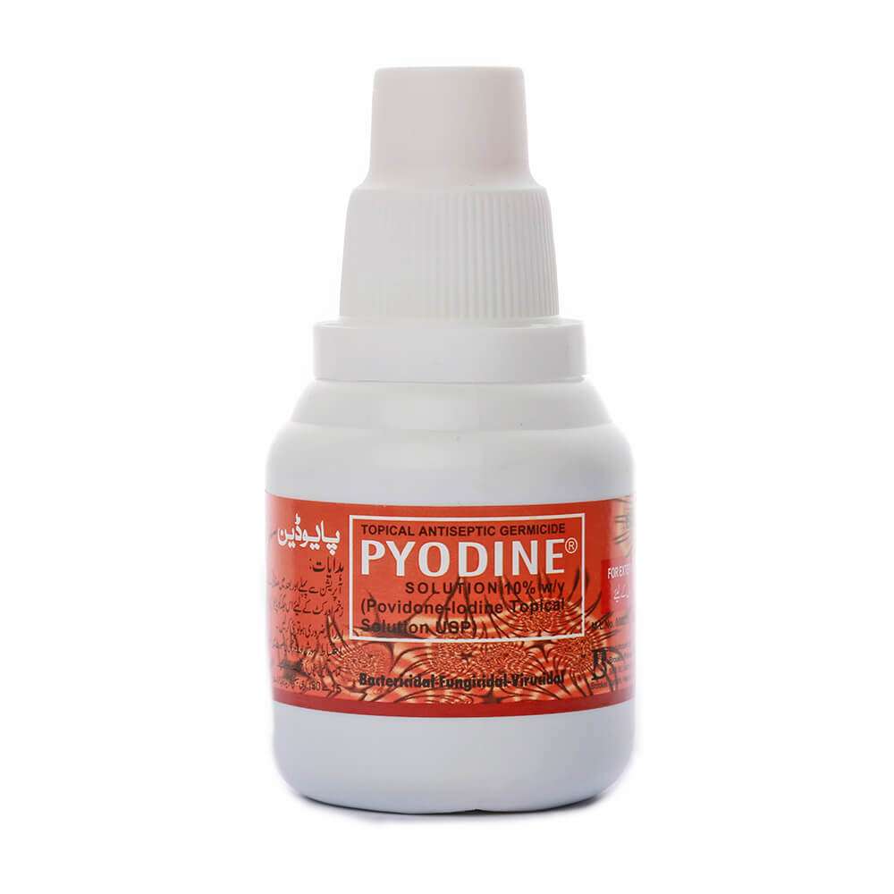Pyodine Solution 10% 60Ml – Taabib.com