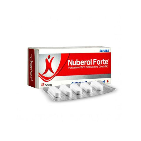 Nuberol Forte Tablets 650Mg/50Mg (1 Strip = 5 Tablets) – Taabib.com