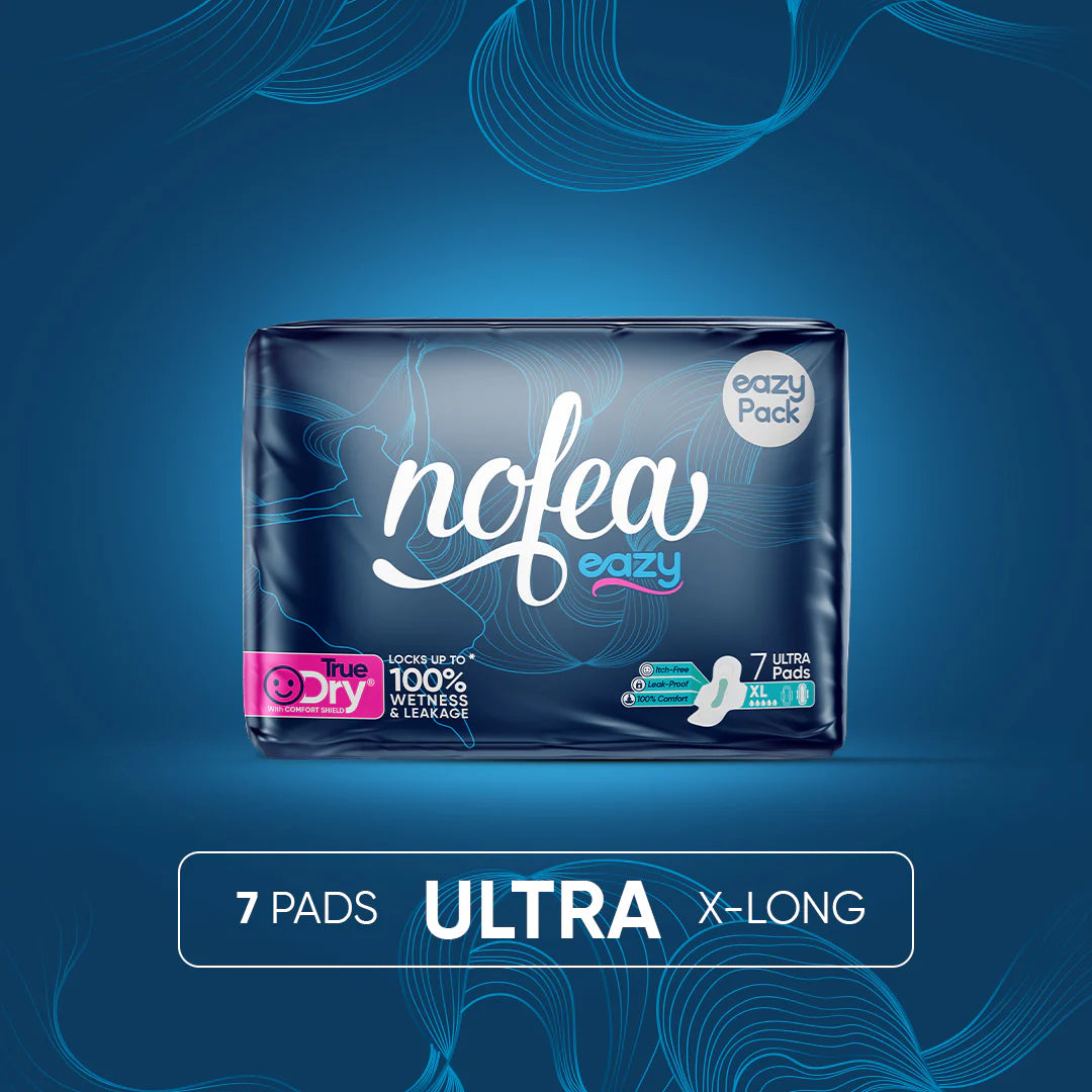 Nofea Eazy Ultra Sanitary Pads Size Xxl 7Pcs – Taabib.com