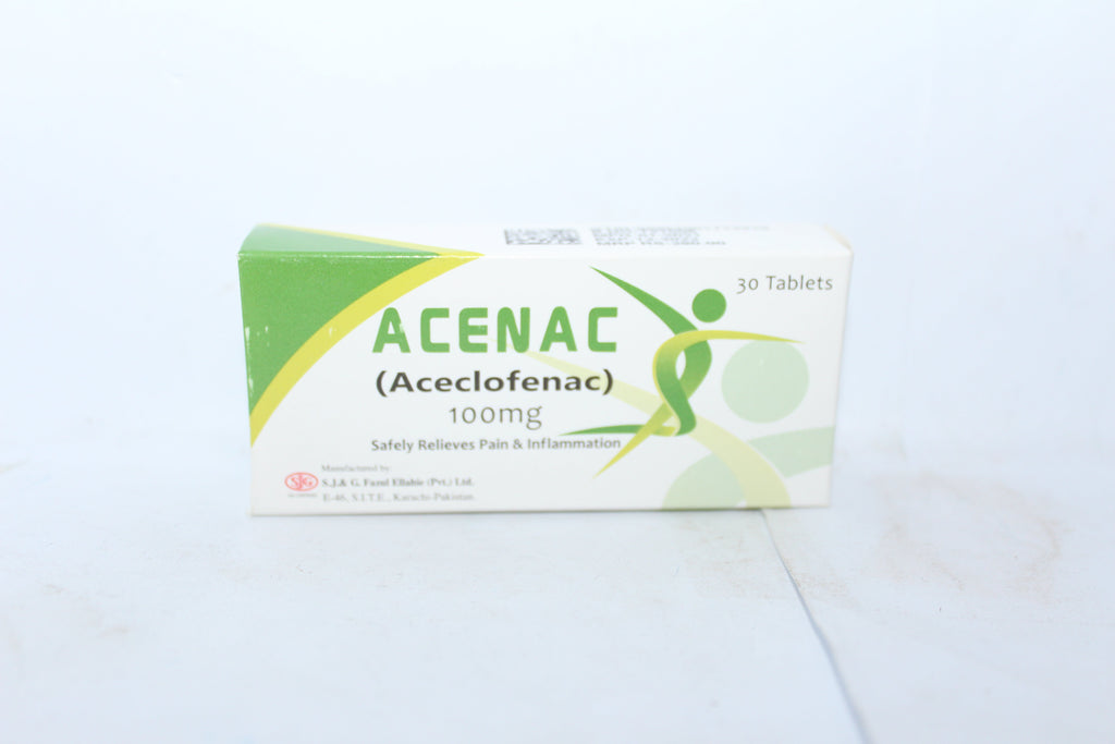 Acenac Tablets 100Mg (1 Box = 3 Strips) (1 Strip = 10 Tablets) – Taabib.com