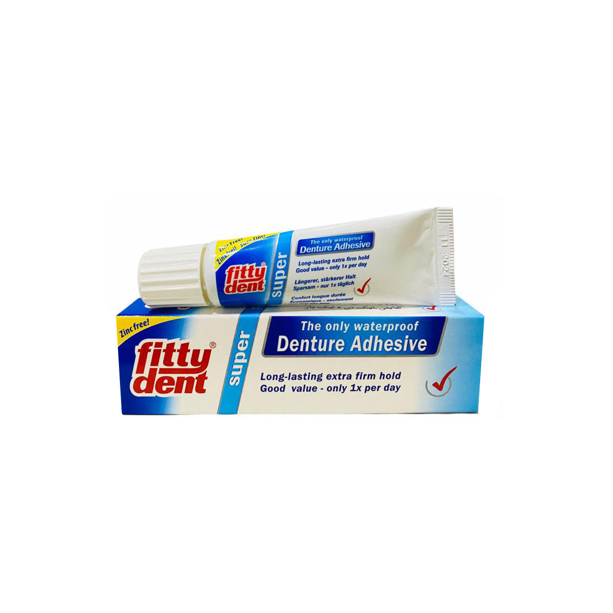 Fittydent Super Denture Adhesive Cream 20G – Taabib.com