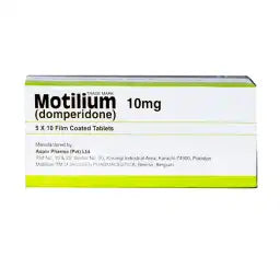 Motilium Tablets 10Mg (1 Box = 3 Strips ) (1 Strip = 20 Tablets ...
