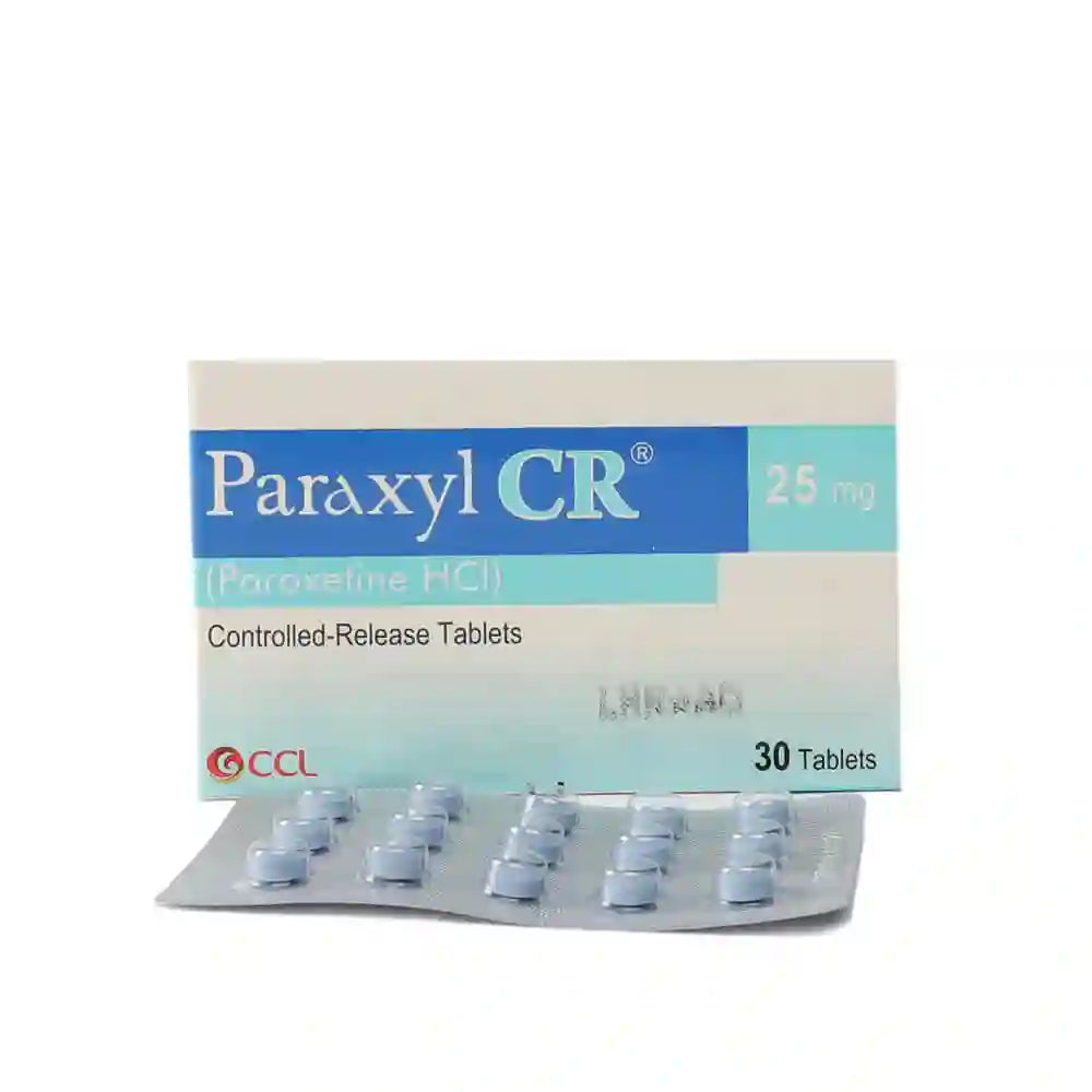 Paraxyl Cr Tablets 25Mg (1 Box = 2 Strips) (1 Strip = 15 Tablets ...